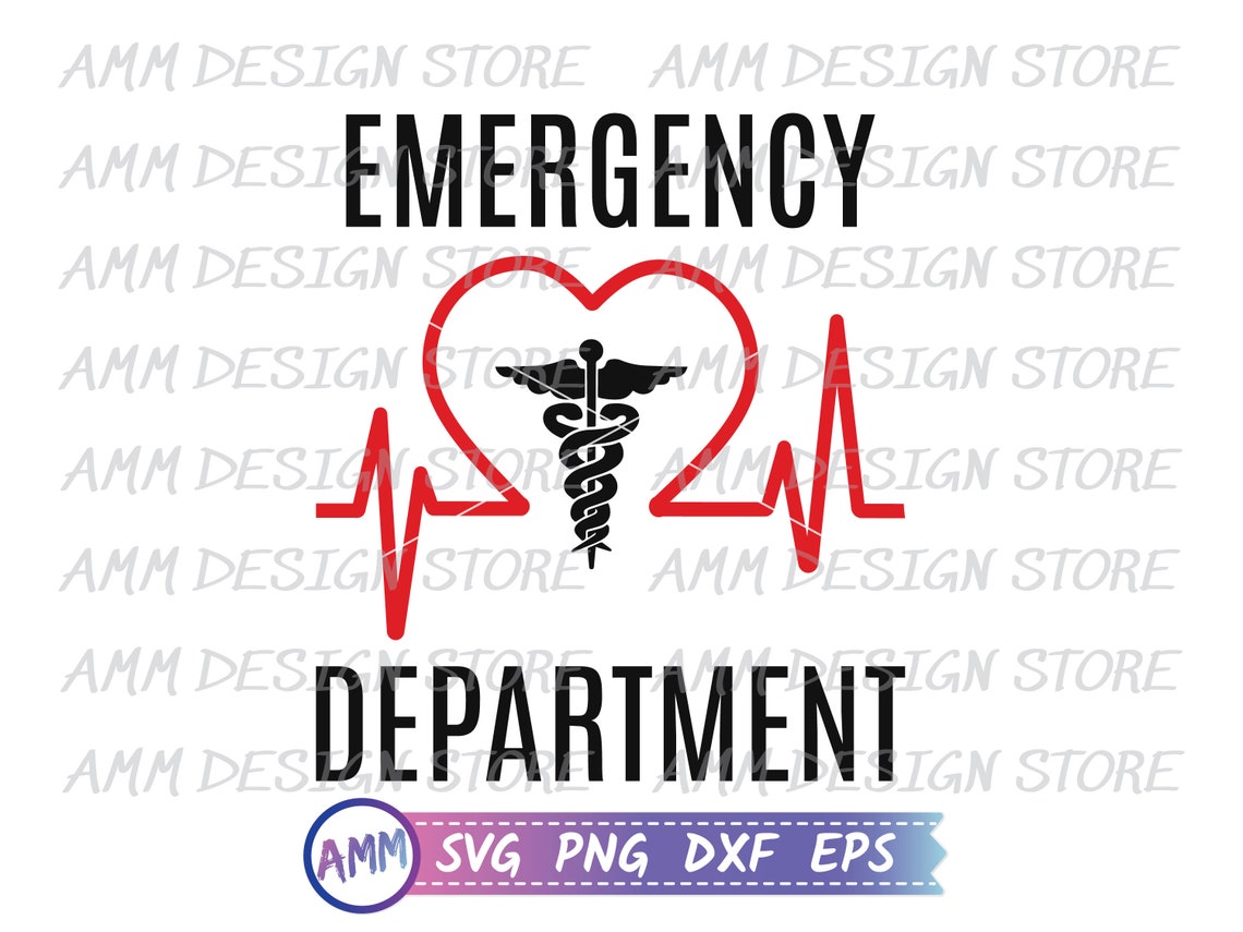 Emergency Department Svg ER Registration Svg ER Nurse Svg - Etsy
