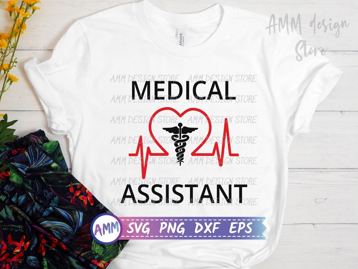 Medical Assistant Svg, MA Svg, Registered Medical Assistant Svg ...