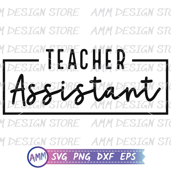 Teacher Assistant - Etsy