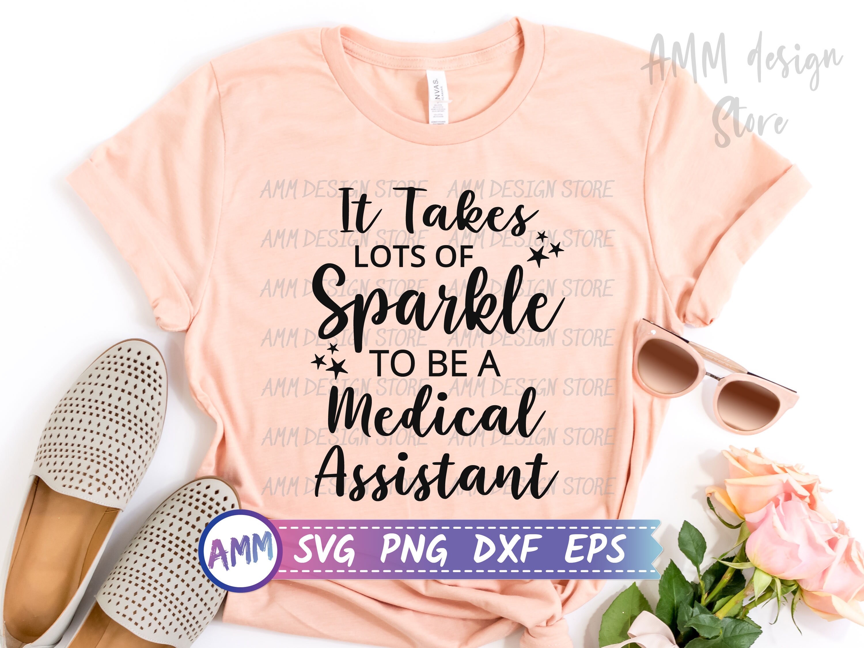 Medical Assistant Svg Bundle Svg MA Svg Medical Assistant | Etsy