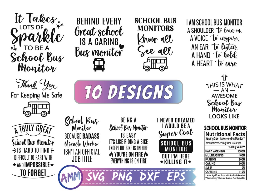 School Bus Monitor Svg, Bundle Svg, Bus Monitor Svg, Bus Attendant Svg ...