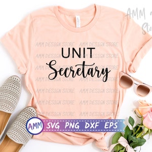 Unit Secretary SVG, Unit Secretary Bundle Svg, Shirt Svg, 10 Designs ...