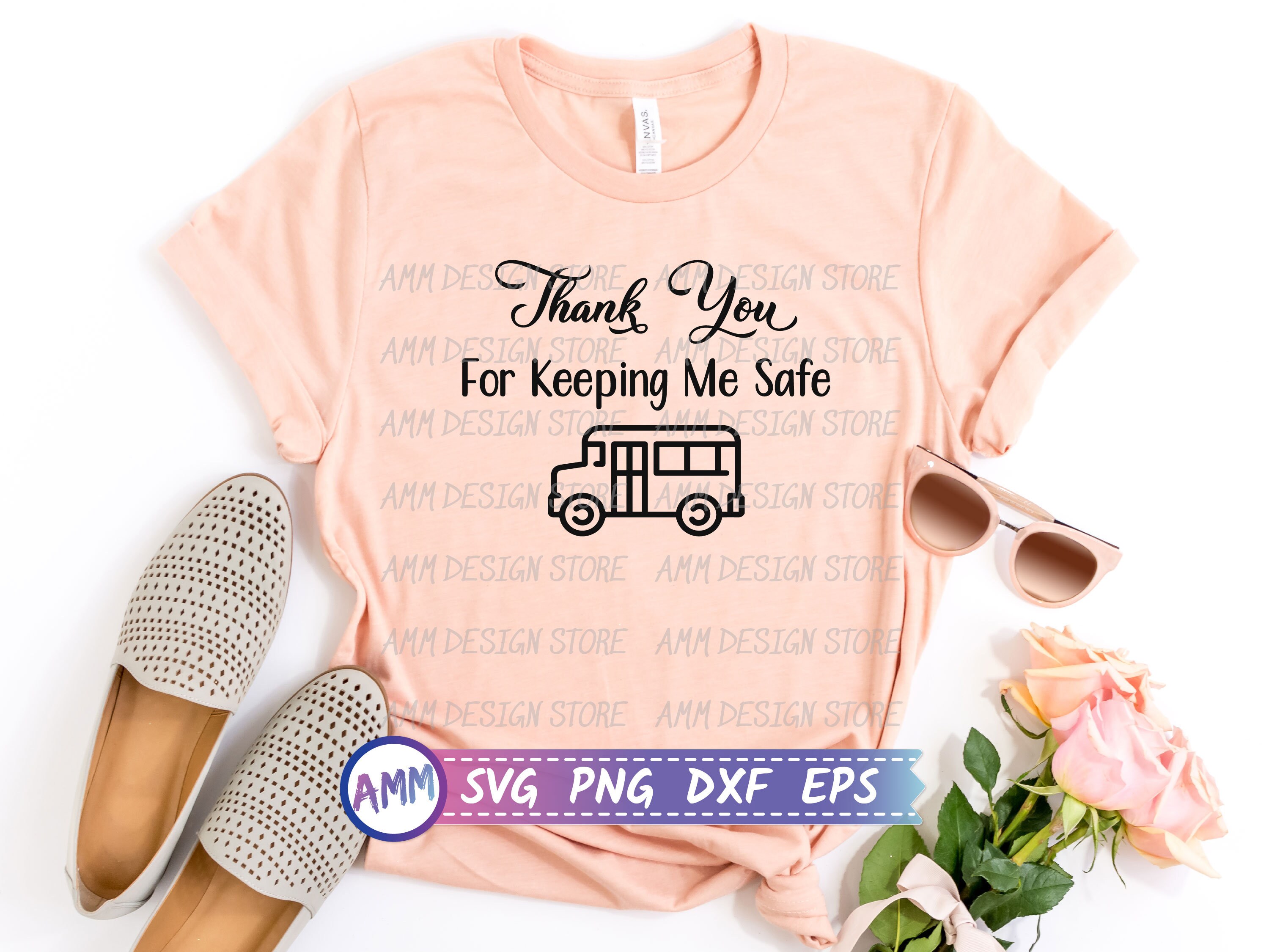Thank You for Keeping Me Safe Svg, School Bus Monitor Svg, School Bus ...