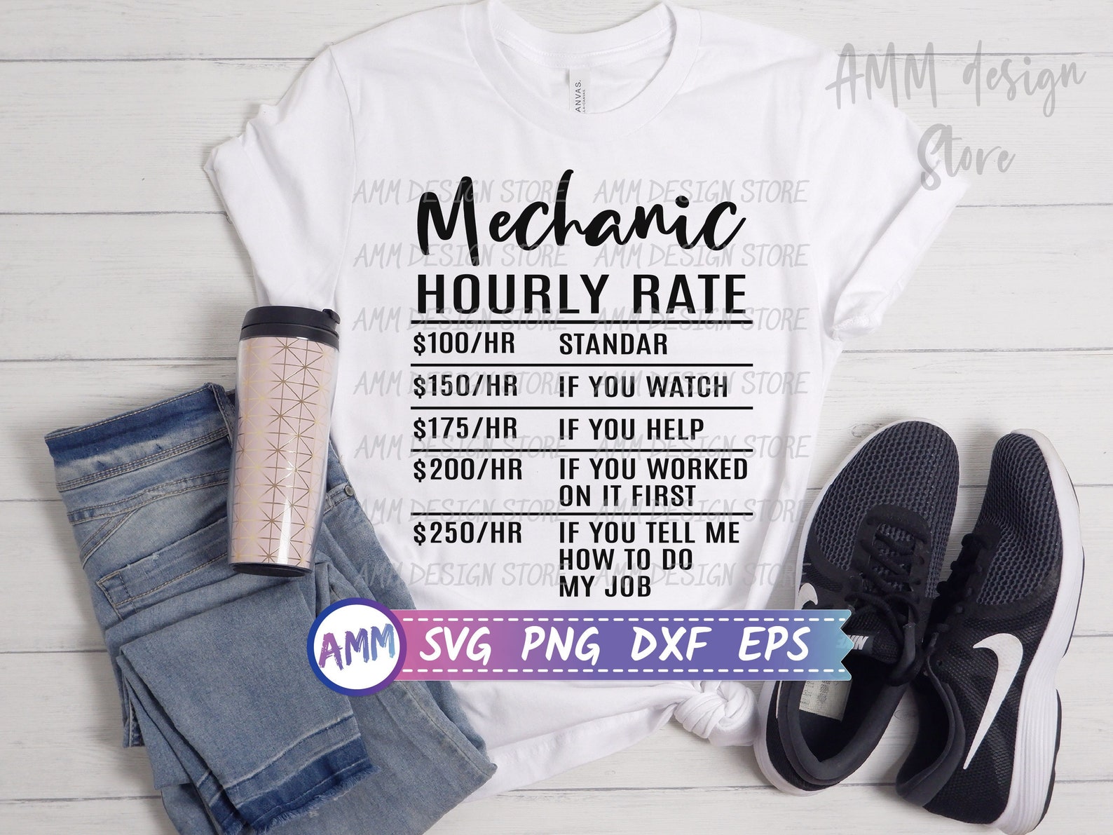 Mechanic SVG Mechanic Hourly Rate Svg Mechanic Png Funny - Etsy