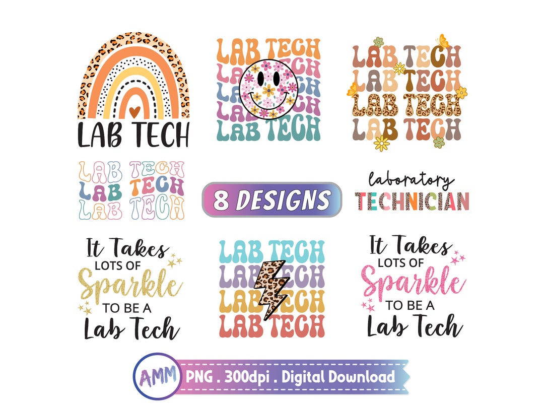 Lab Tech Png, Laboratory Technologist PNG Design, Bundle, Laboratory ...