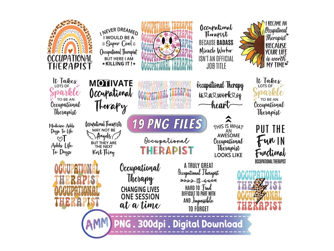 Occupational Therapist Png, Occupational Therapy Png, OTA Png Design ...