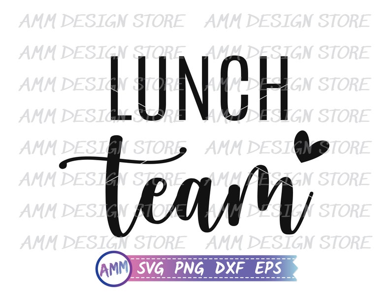 Lunch Lady SVG Lunch Team Svg Cafeteria Crew Svg Cafeteria - Etsy