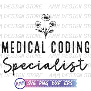 Medical Coder Svg, Medical Coder Bundle Svg, 14 Design, Medical Coder ...