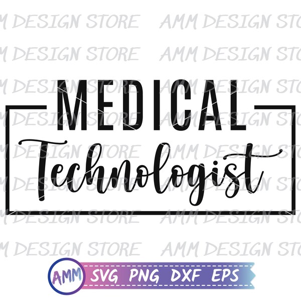 Medical Technologist Svg - Etsy
