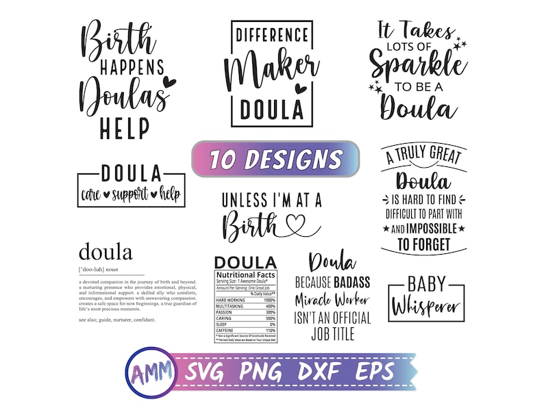 Doula SVG, Bundle Svg, Doula Png, Midwife Svg, Doula Shirt Svg, Birth ...