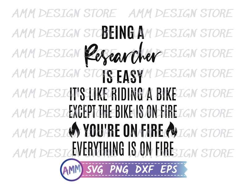 Researcher SVG Being A Researcher is Easy SVG Researcher - Etsy
