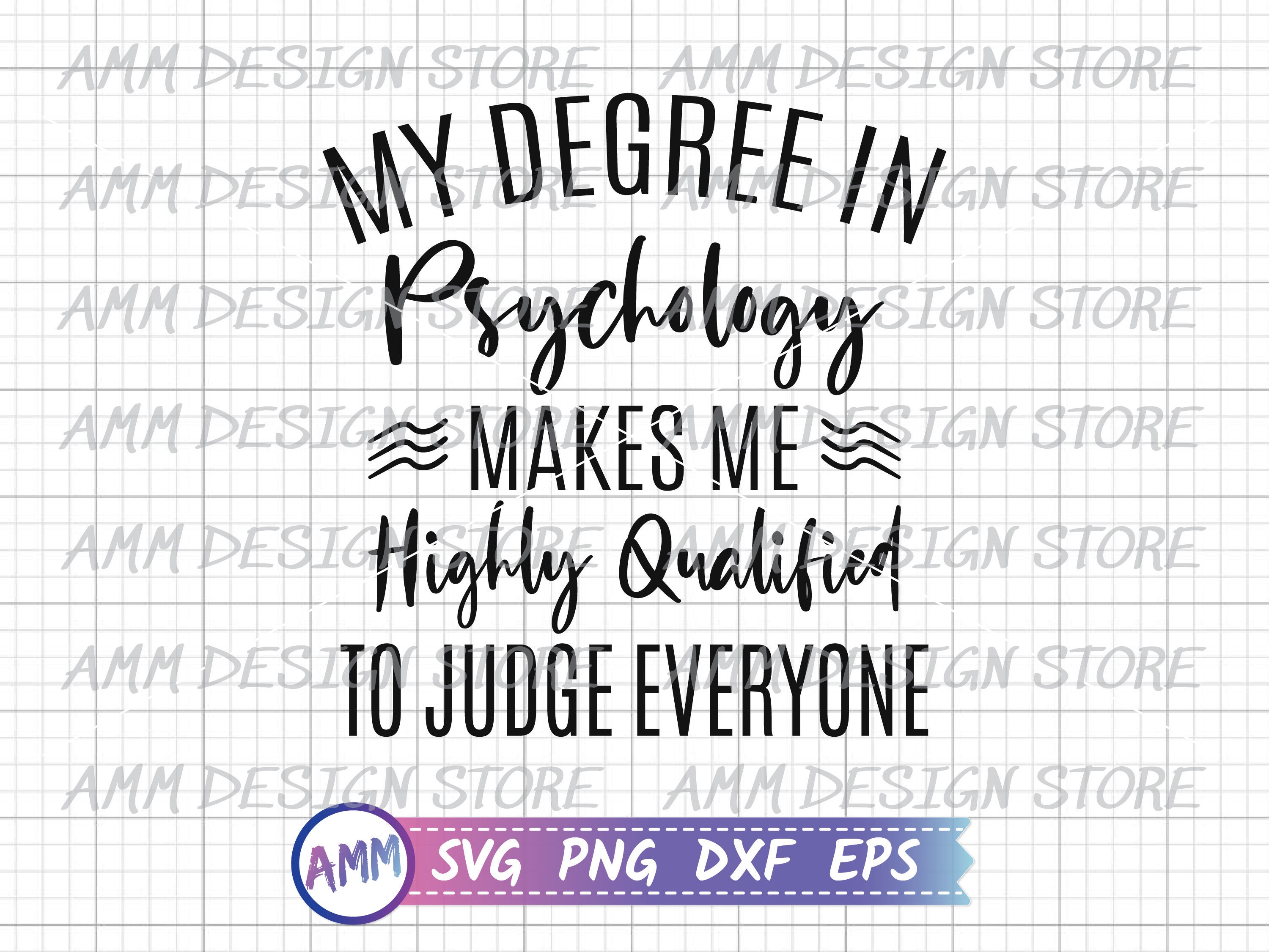 Psychology Svg Psychologist Svg My Degree in Psychology - Etsy UK