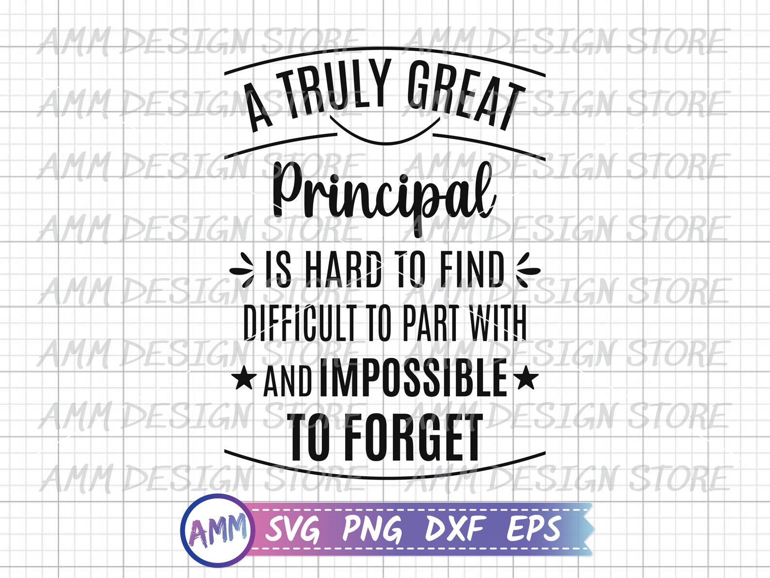 Principal SVG A Truly Great Principal SVG Principal | Etsy