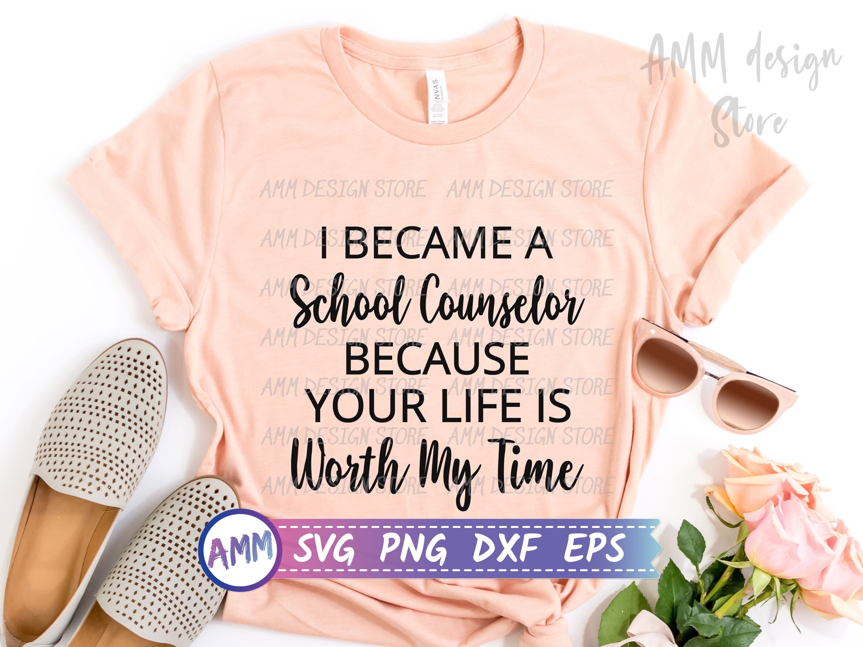 School Counselor SVG I Became a School Counselor because Your | Etsy