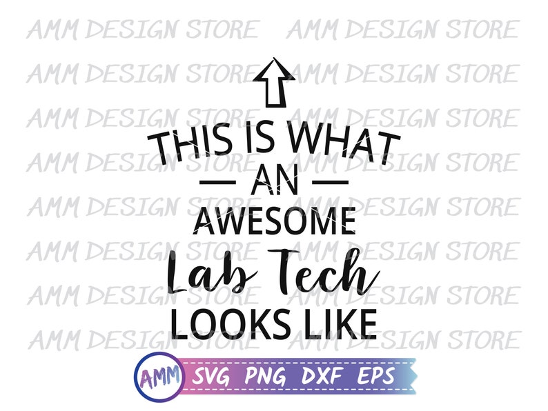 Lab Tech Svg This is What an Awesome Lab Tech Looks Like SVG - Etsy