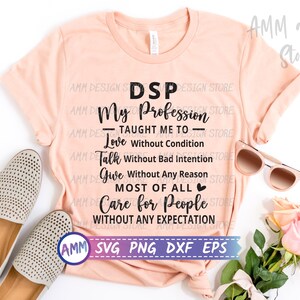 DSP Svg, Direct Support Professional Svg, DSP Bundle, 12 Designs ...