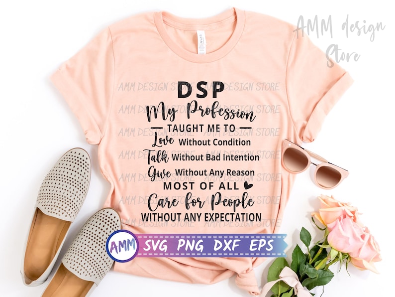 DSP Svg, Direct Support Professional Svg, DSP Bundle, 12 Designs ...
