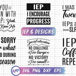 IEP Svg, IEP Svg Bundle , Special Education Svg, IEP Teacher Svg ...