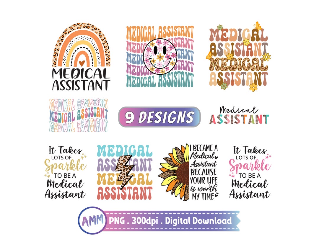 Medical Assistant Png, MA Png Design, Bundle, Medical Assistant ...