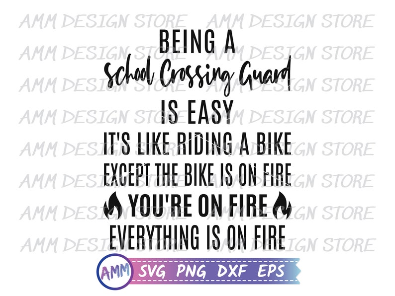 School Crossing Guard Svg Being A School Crossing Guard is - Etsy