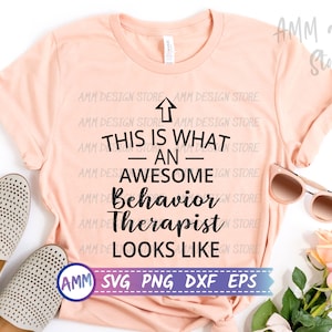 Behavior Therapist Svg, Bundle Svg, BCBA Svg, Behavior Analyst Svg, ABA ...