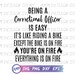 Correctional Officer Svg, Being Correctional Officer is Easy SVG ...