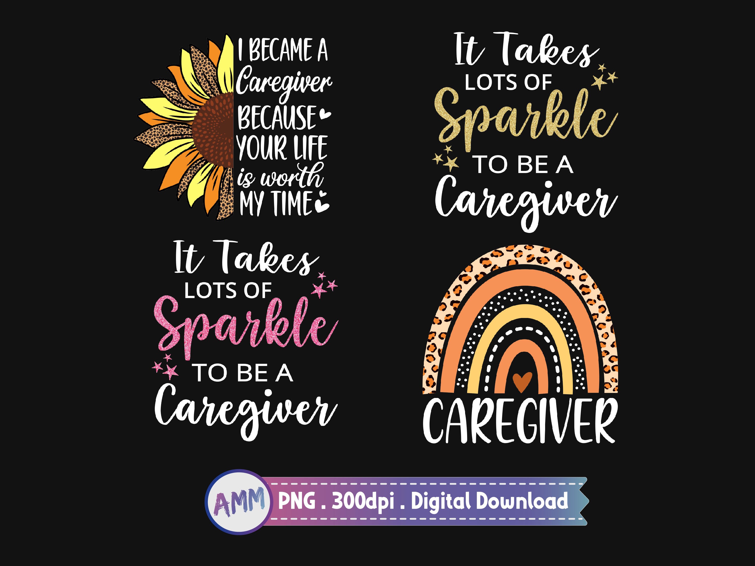 Caregiver Png, Caregiver Bundle Png, Caregiver Png Design, Caregiver ...