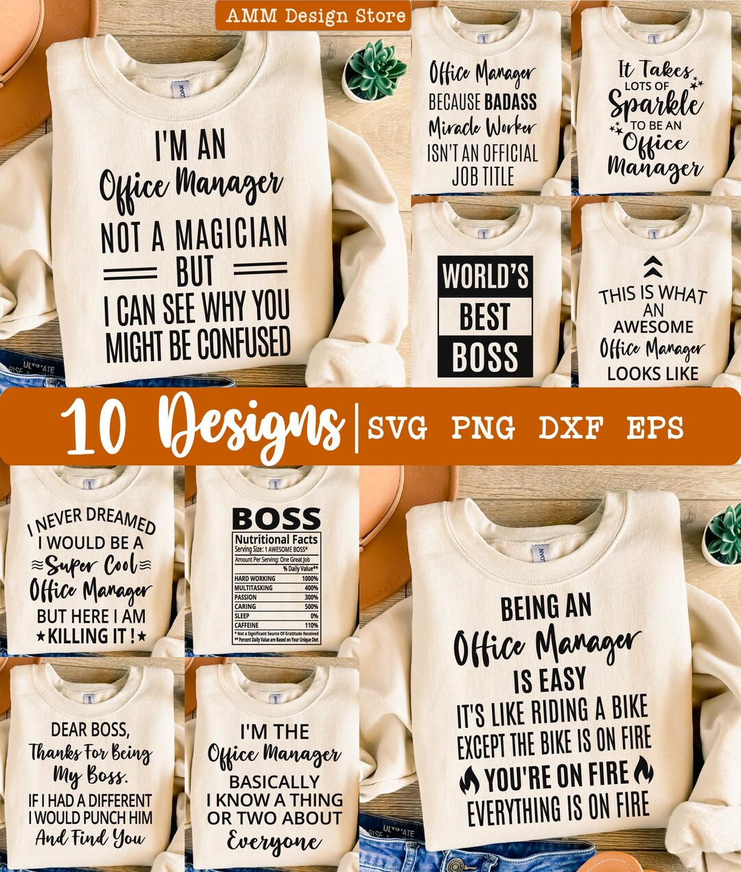 Office Manager SVG, Office Manager Bundle Svg, Boss Svg, Boss Bundle ...