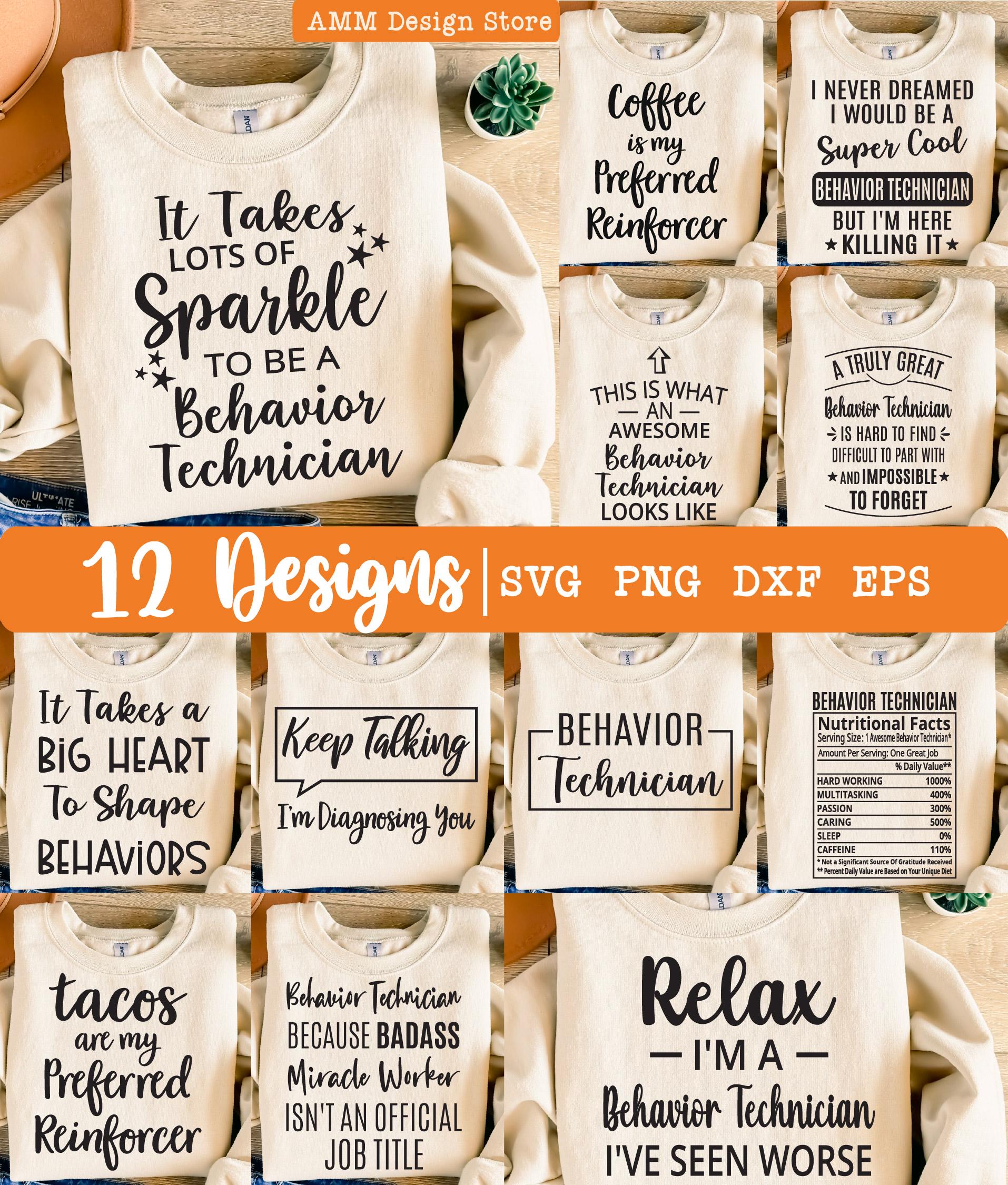 Behavior Technician Svg, Bundle Svg, RBT Svg, Behavior Tech Svg ...