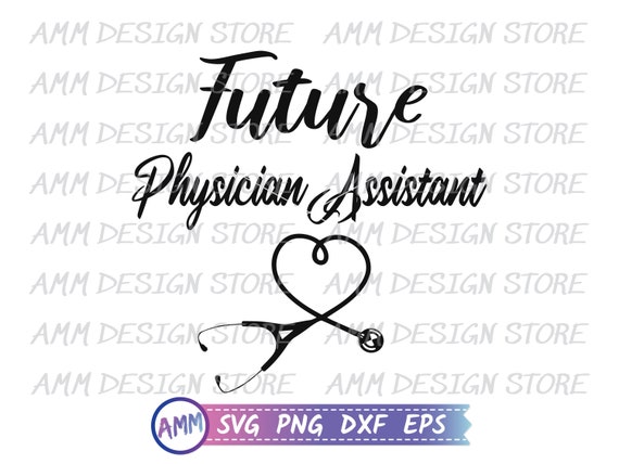 Asistente médico svg Futuro asistente médico svg Futuro PA - Etsy España