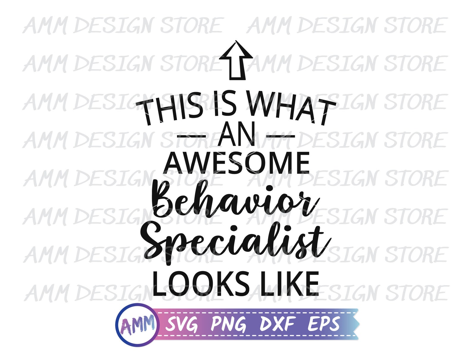 Behavior Specialist Svg This is What an Awesome Behavior - Etsy