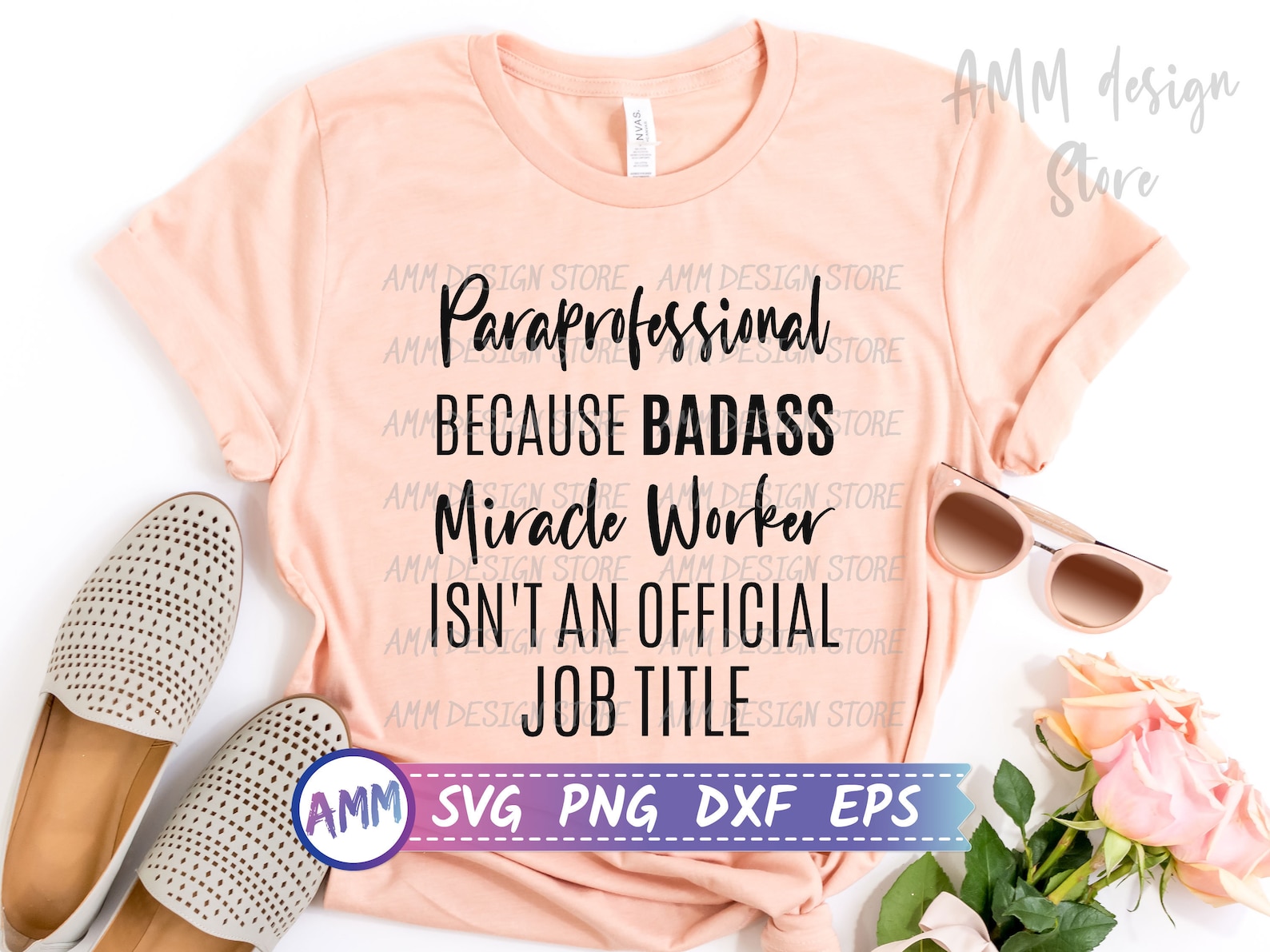 Paraprofessional Svg Para Svg Paraprofessional Because - Etsy