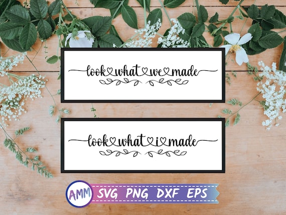 Look What I Made SVG Files Look What We Made Svg Kids Art | Etsy