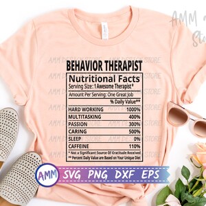 Behavior Therapist Svg, Bundle Svg, BCBA Svg, Behavior Analyst Svg, ABA ...