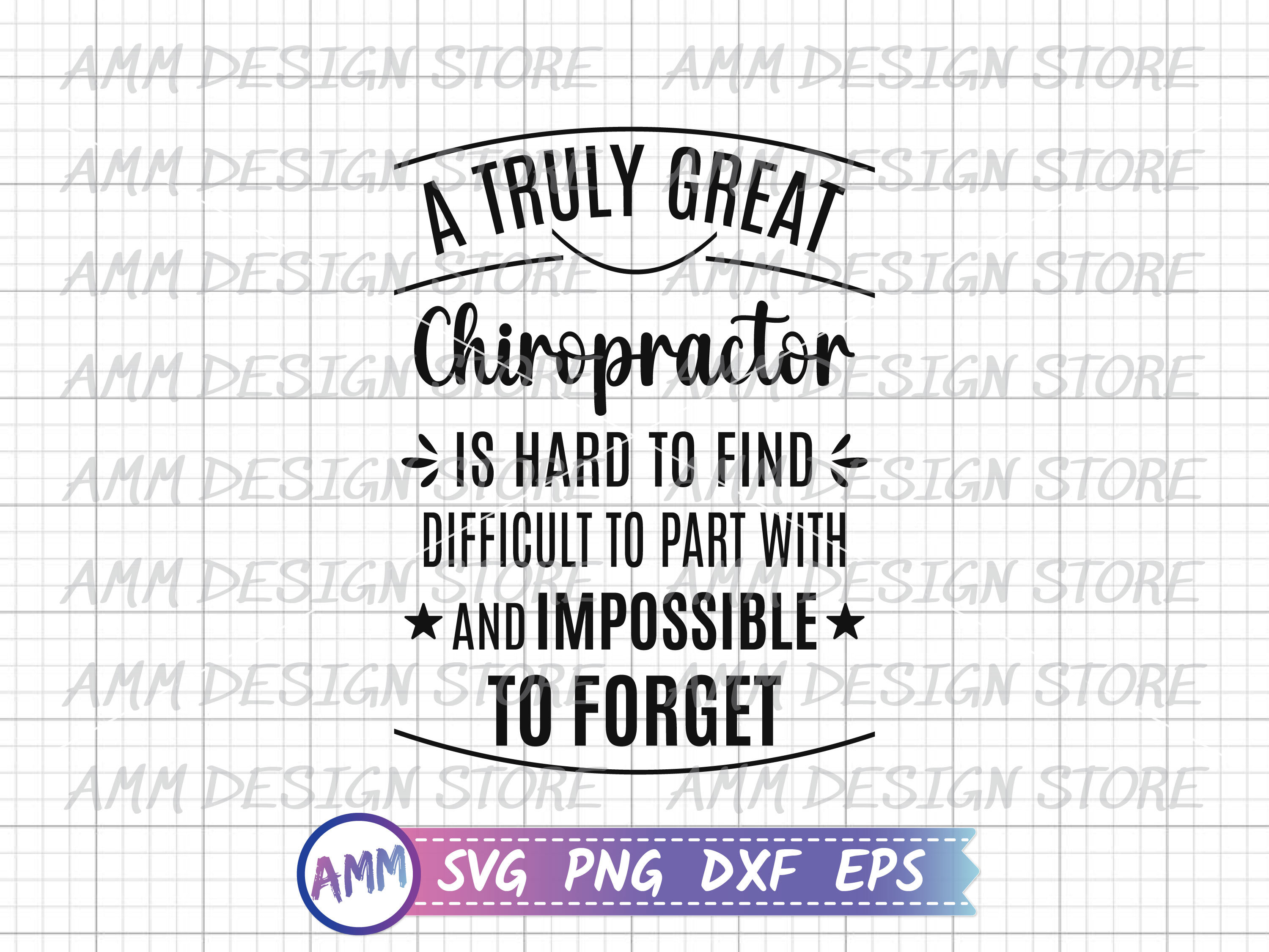 Chiropractor svg A Truly Chiropractor is hard to find SVG | Etsy