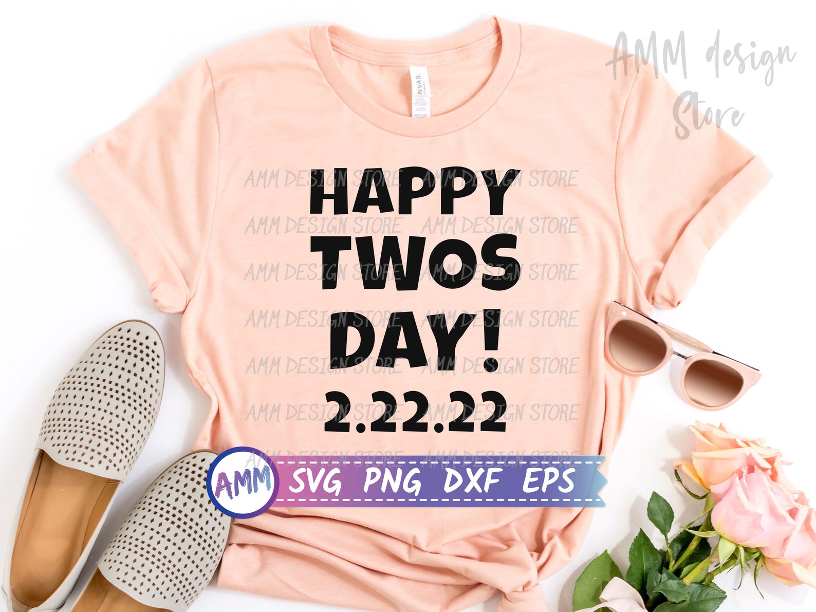 Happy Twosday SVG Bundle Svg Shirt SVG Happy 2sday 7 | Etsy