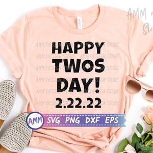Happy Twosday SVG Bundle Svg Shirt SVG Happy 2sday 7 | Etsy