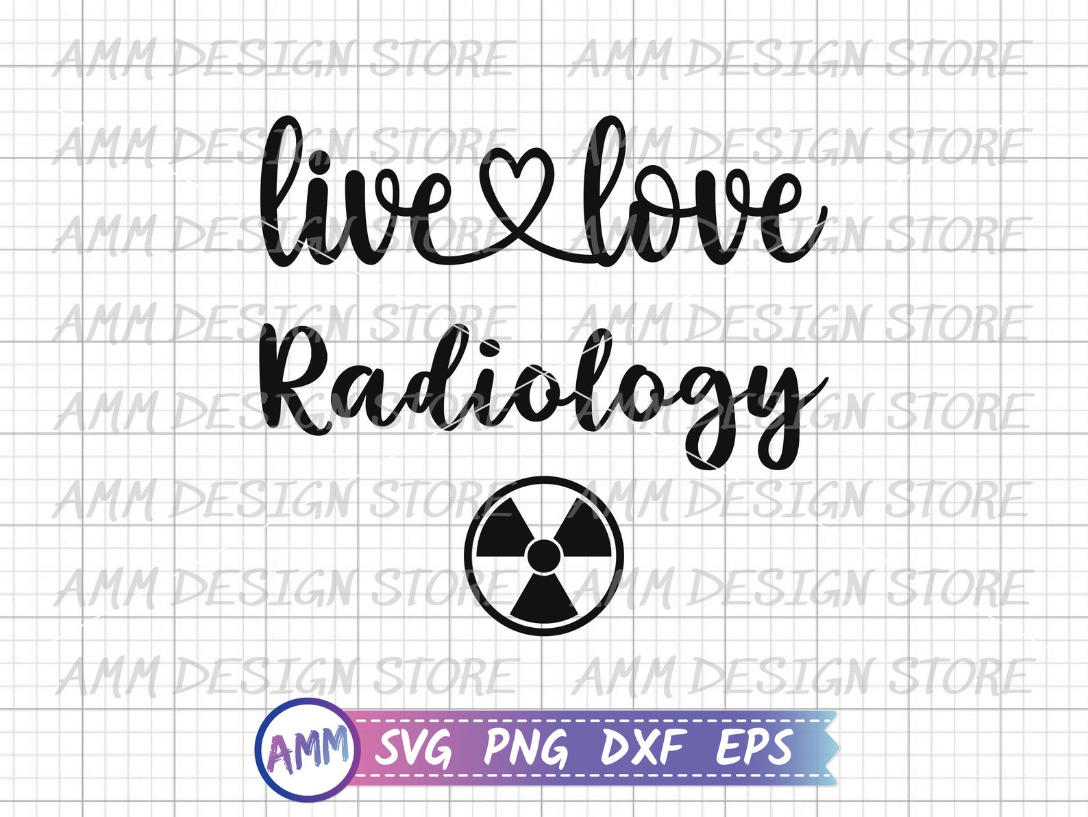Radiologic Technologist Svg Live Love Radiology Svg Rad Tech - Etsy