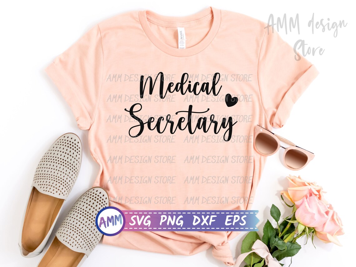 Medical Secretary SVG Hospital Secretary Svg Secretary SVG - Etsy