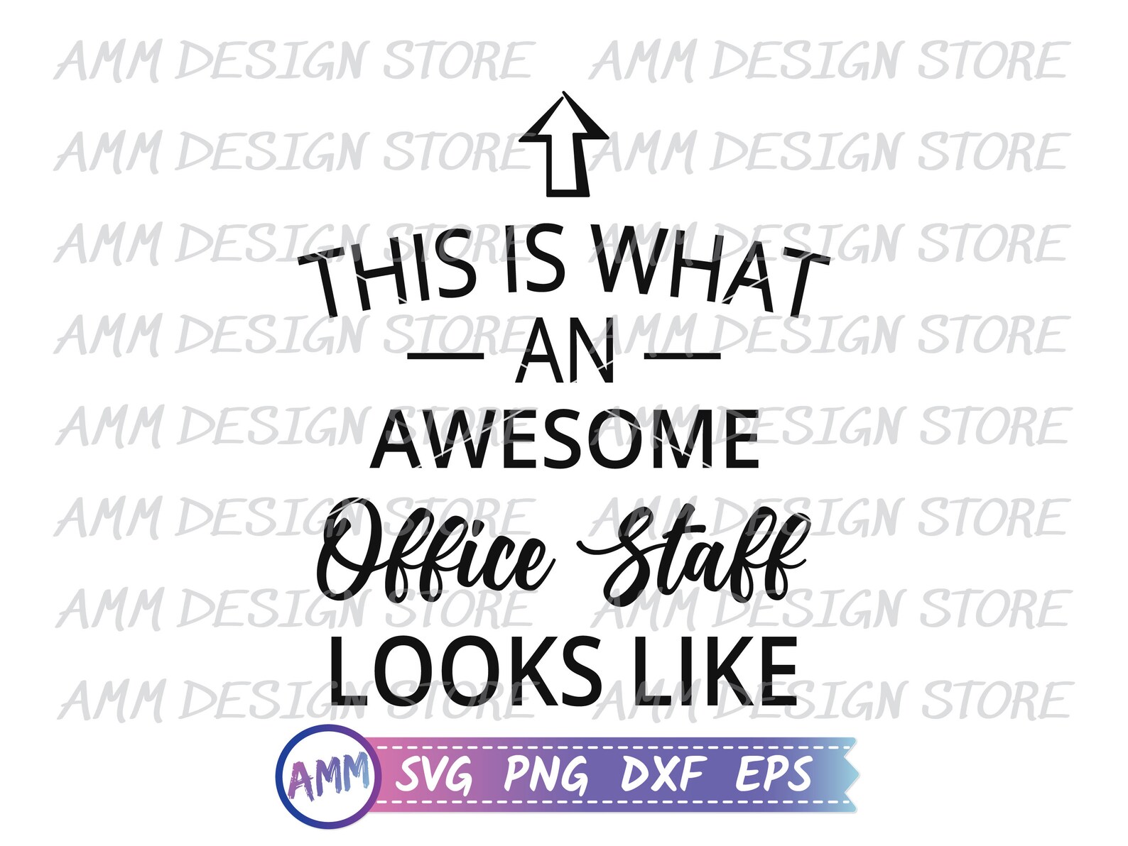 Office Staff Svg This is What an Awesome Office Staff Looks - Etsy