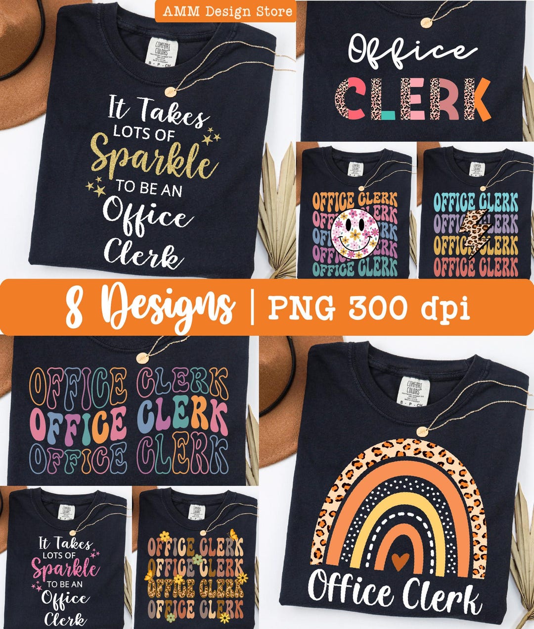 Office Clerk Png, Bundle, School Clerk, Unit Clerk, Shirt Png, Sparkle ...