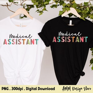 Medical Assistant Png, Bundle, Medical Assistant Sublimation Design, MA ...