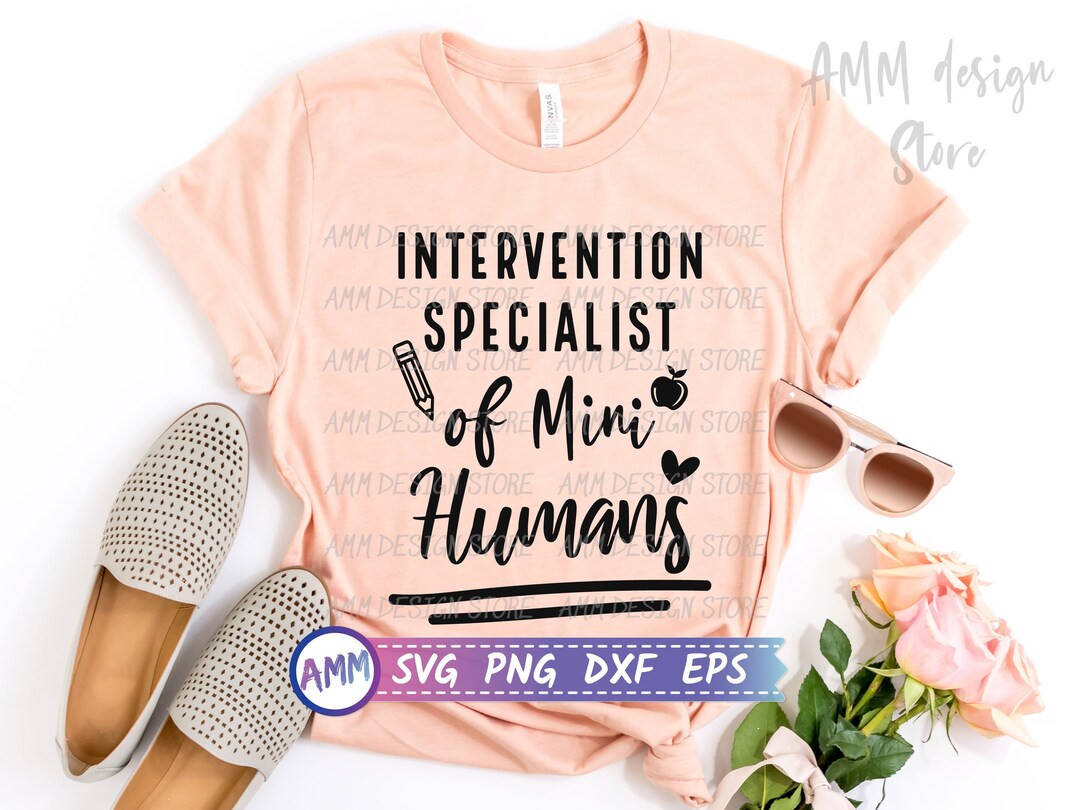 Intervention Specialist Svg, Intervention Specialist of Mini Humans Svg ...