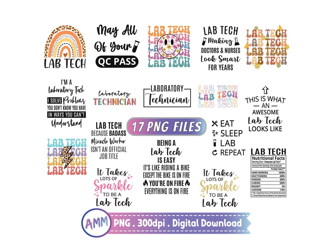 Lab Tech Png, Laboratory Png, Bundle, Laboratory Technologist PNG ...