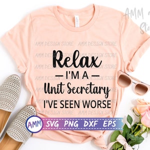 Unit Secretary SVG, Unit Secretary Bundle Svg, Shirt Svg, 10 Designs ...