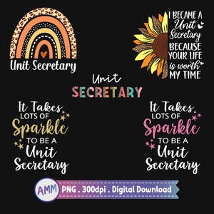 Unit Secretary Png, Bundle, Unit Secretary Png Design, Unit Clerk Png ...