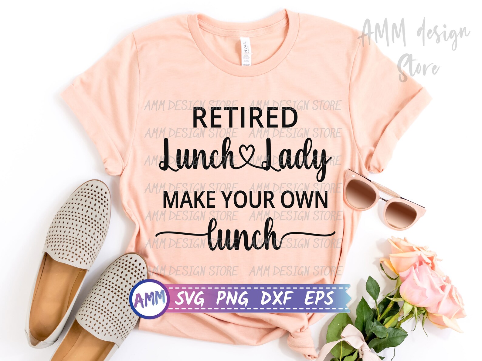 Retired Lunch Lady SVG, Retired Lunch Lady Make Your Own Lunch Svg ...