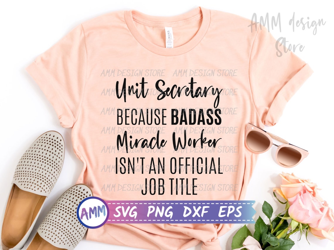 Unit Secretary SVG Unit Secretary Bundle Svg Shirt Svg 10 - Etsy