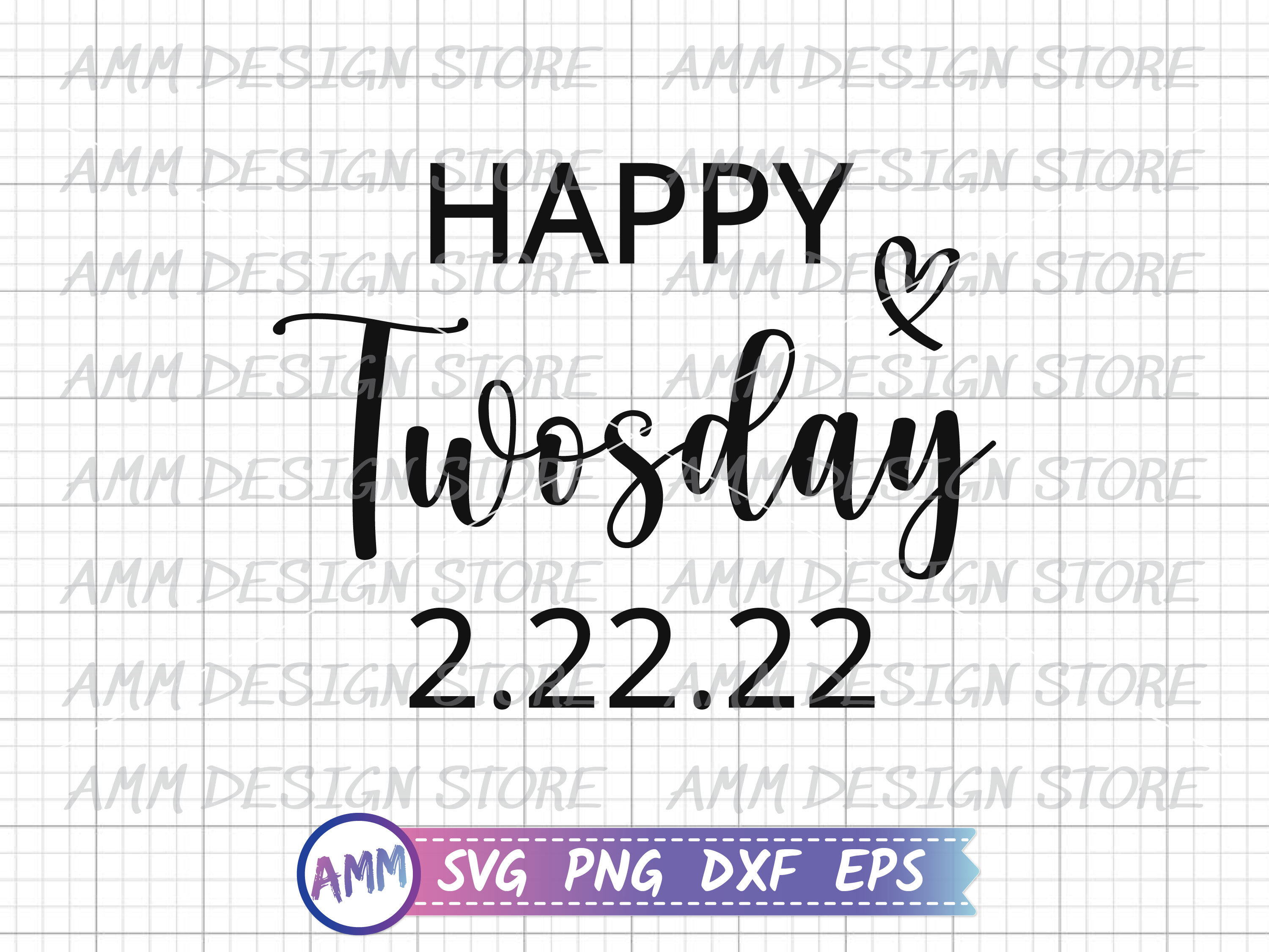 Happy Twosday SVG Bundle Svg Shirt SVG Happy 2sday 7 | Etsy