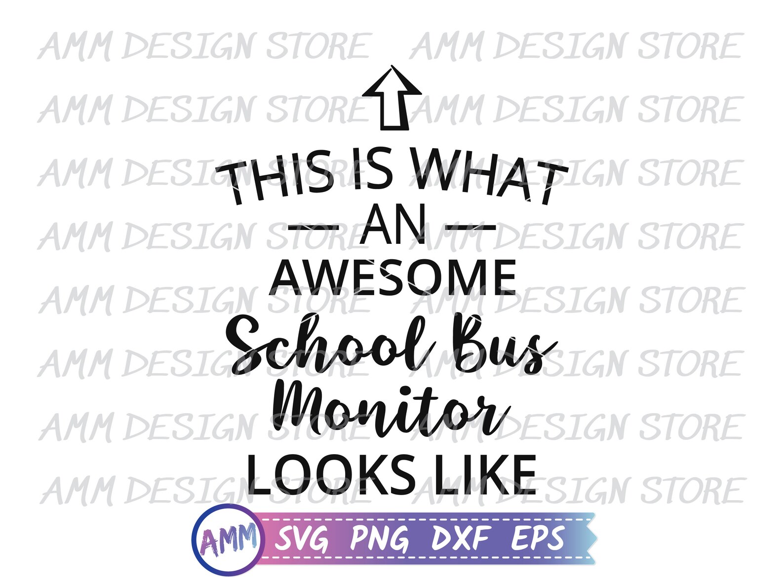 School Bus Monitor Svg, This is What an Awesome Bus Monitor Looks Like ...